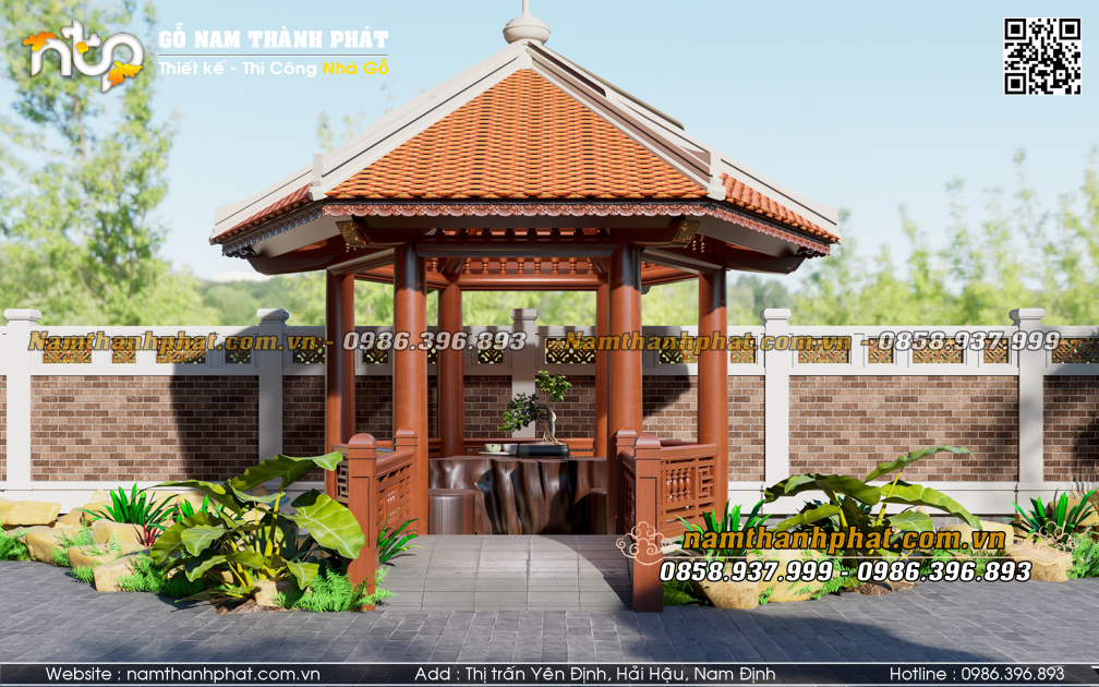 Top Các Mẫu Chòi Lục Giác Đẹp – Báo Giá Thiết Kế & Thi Công Mới Nhất 2025